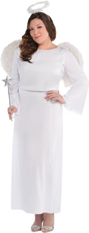 Adult Heaven Sent Angel Costume Plus Size Party City