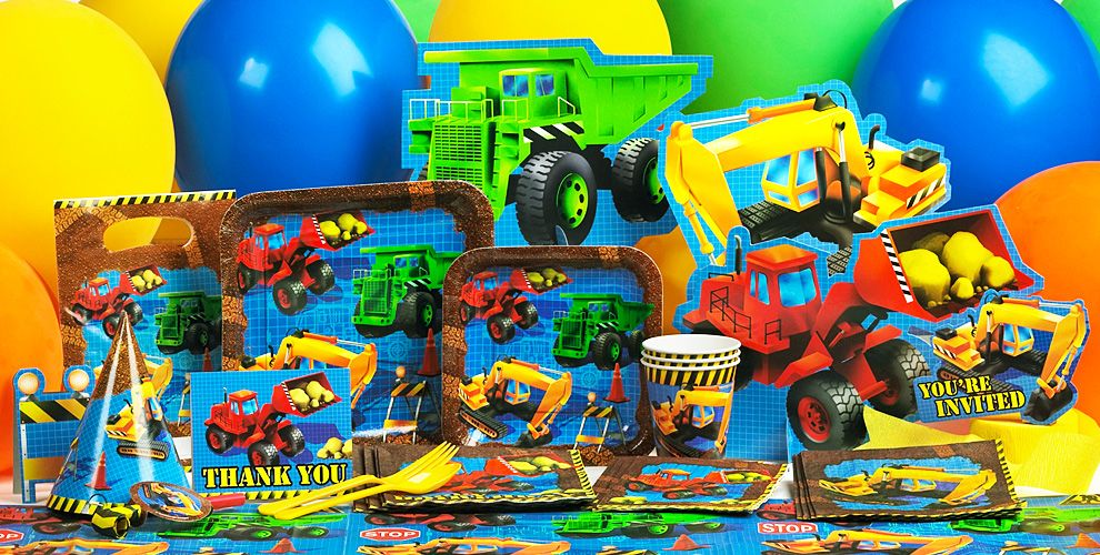Under Construction Party Supplies Construction Birthday Party Party